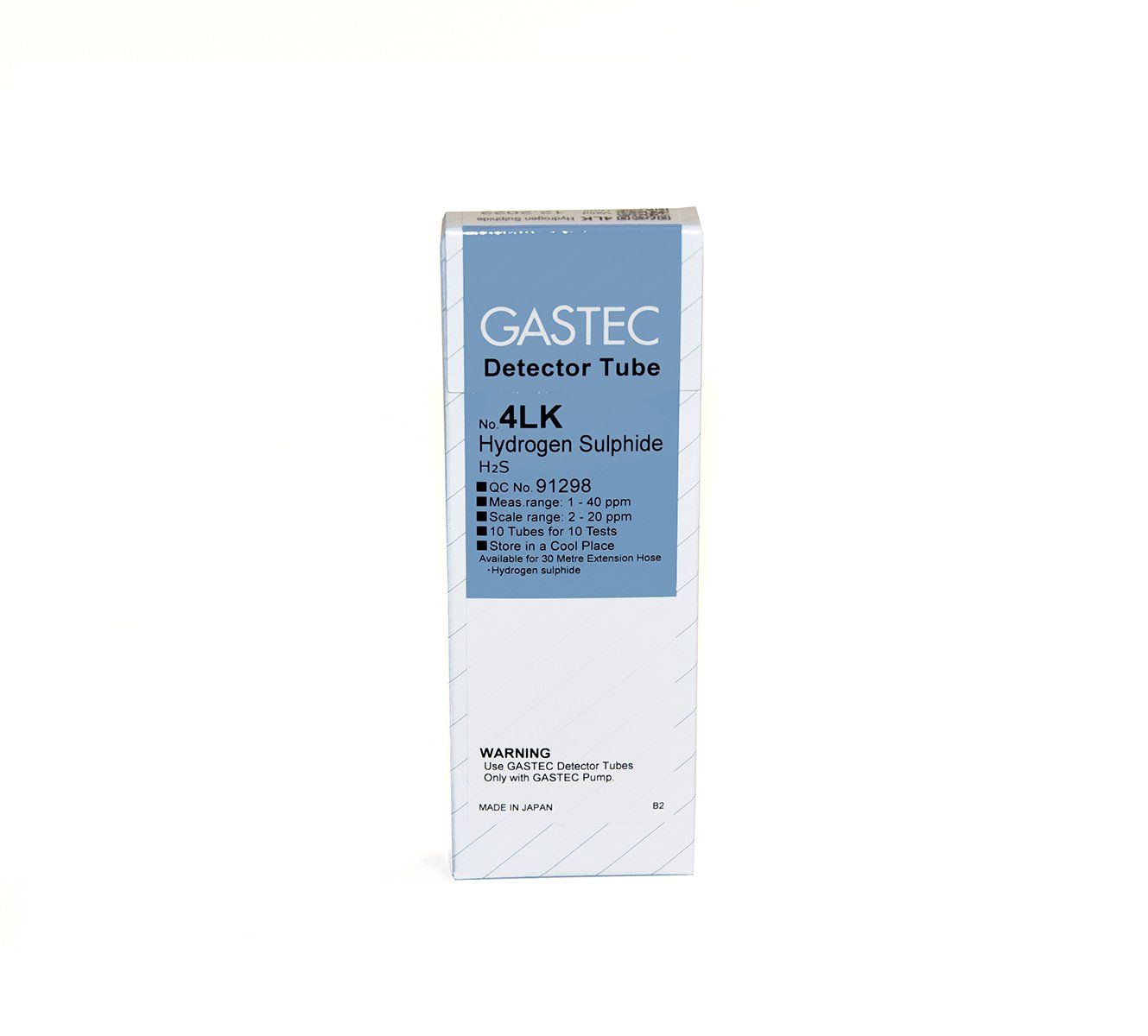 Gastec Hydrogen Sulfide 1-40 ppm Gas Detector Tubes | Sampling Depot
