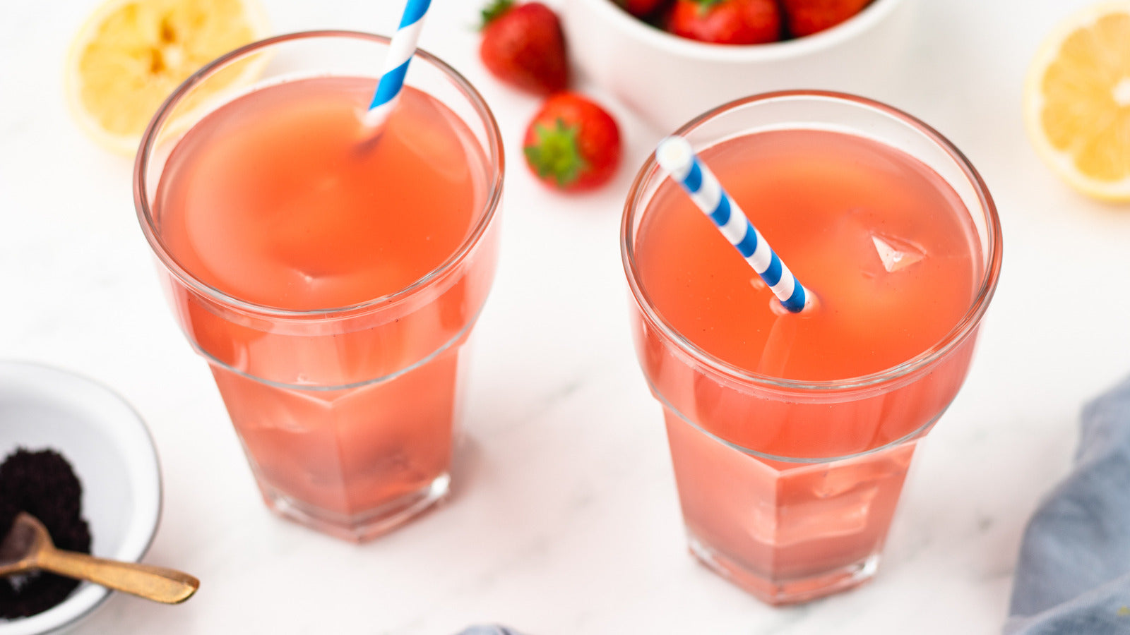 Homemade Strawberry Acai Refresher Recipe Using Starbucks-Inspired Ing