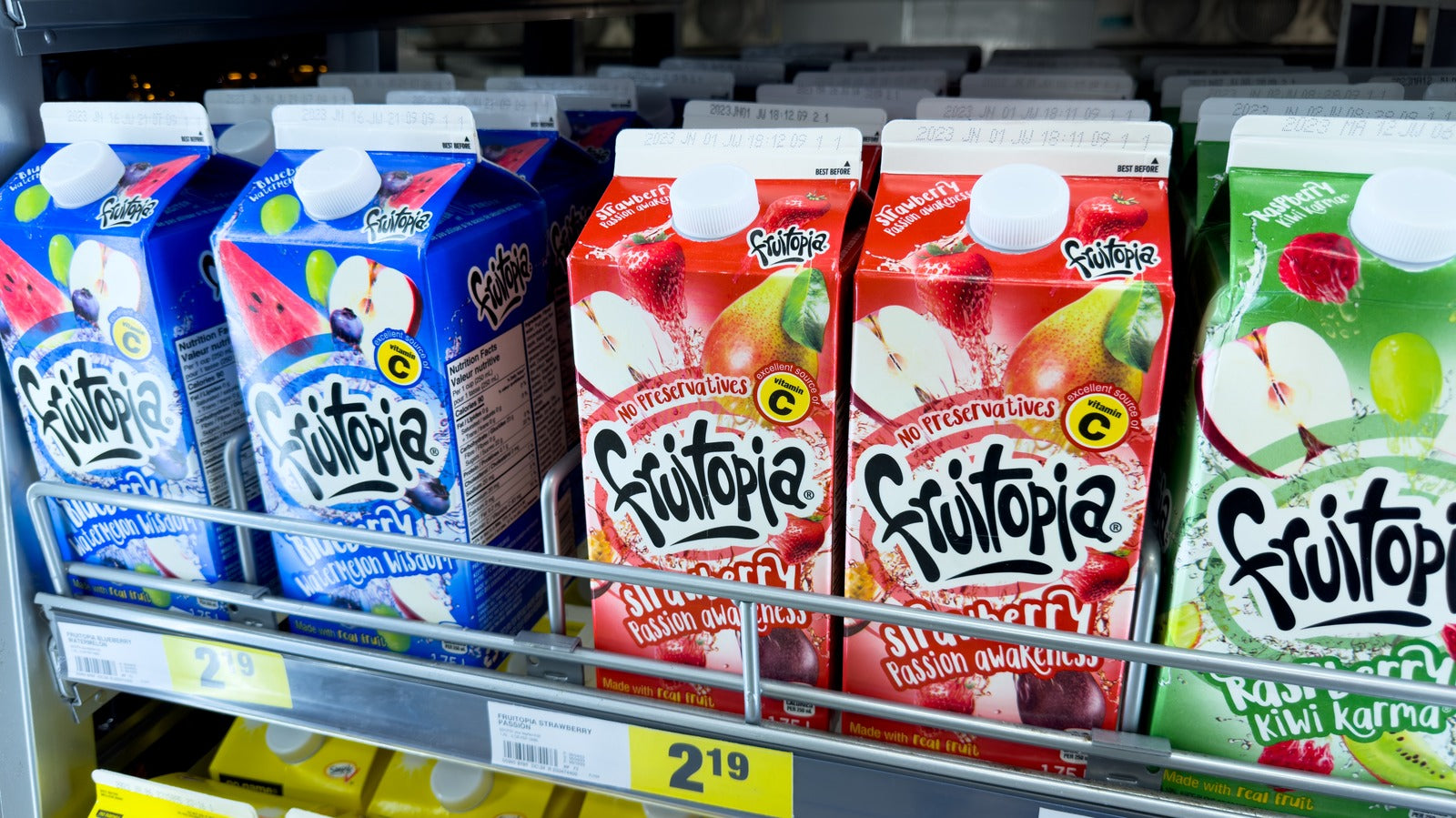 Whatever Happened To Fruitopia, The Discontinued Drink That Ruled The