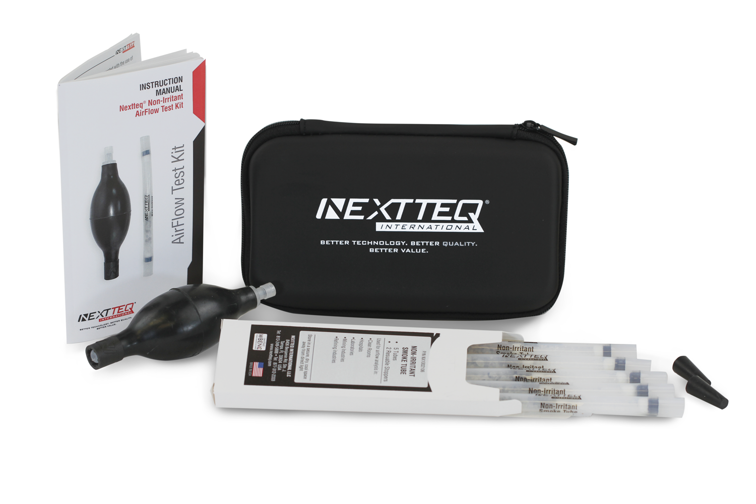 NextTeq Airflow Test Kit | Non-Corrosive | Sampling Depot