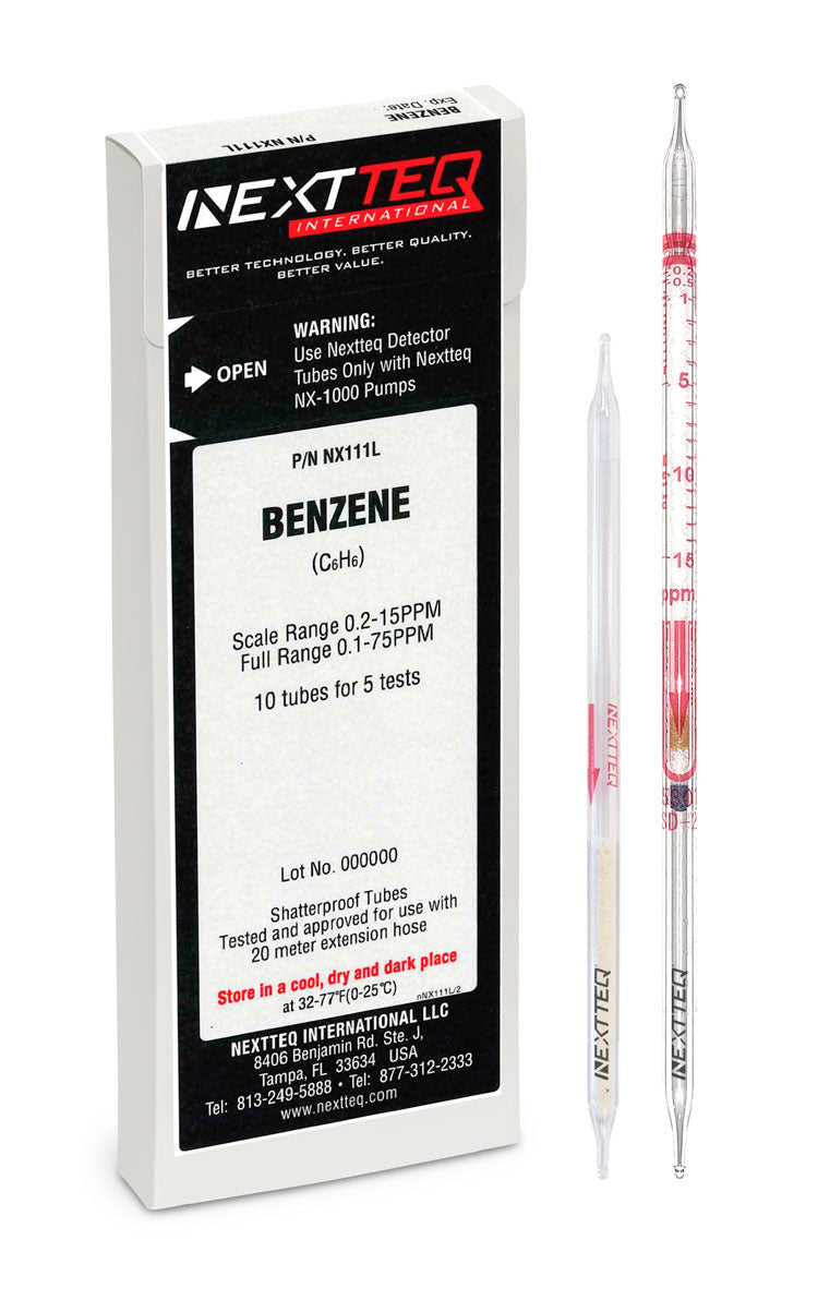 Benzene - Range - 0.1-75 ppm NX111L