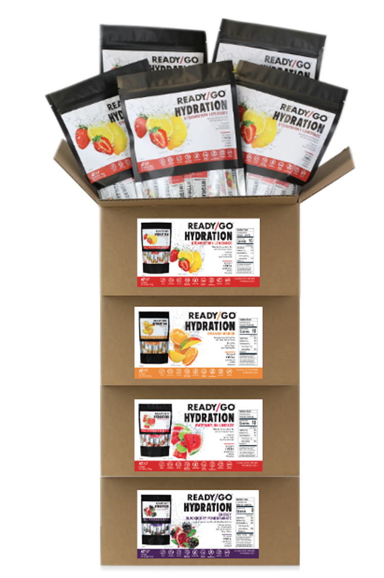 Ready/Go Hydration Variety Pack | Flavored Water Enhancers | 20 Pack