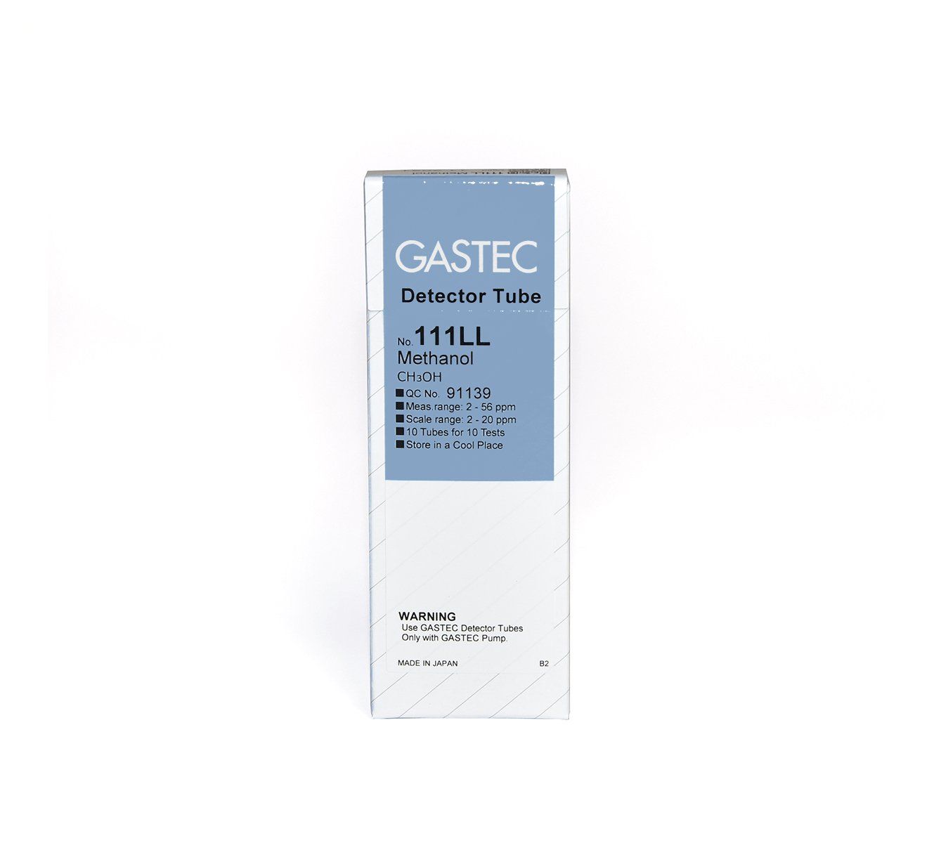 Gastec Methanol 2-56 ppm Gas Detector Tubes | Sampling Depot