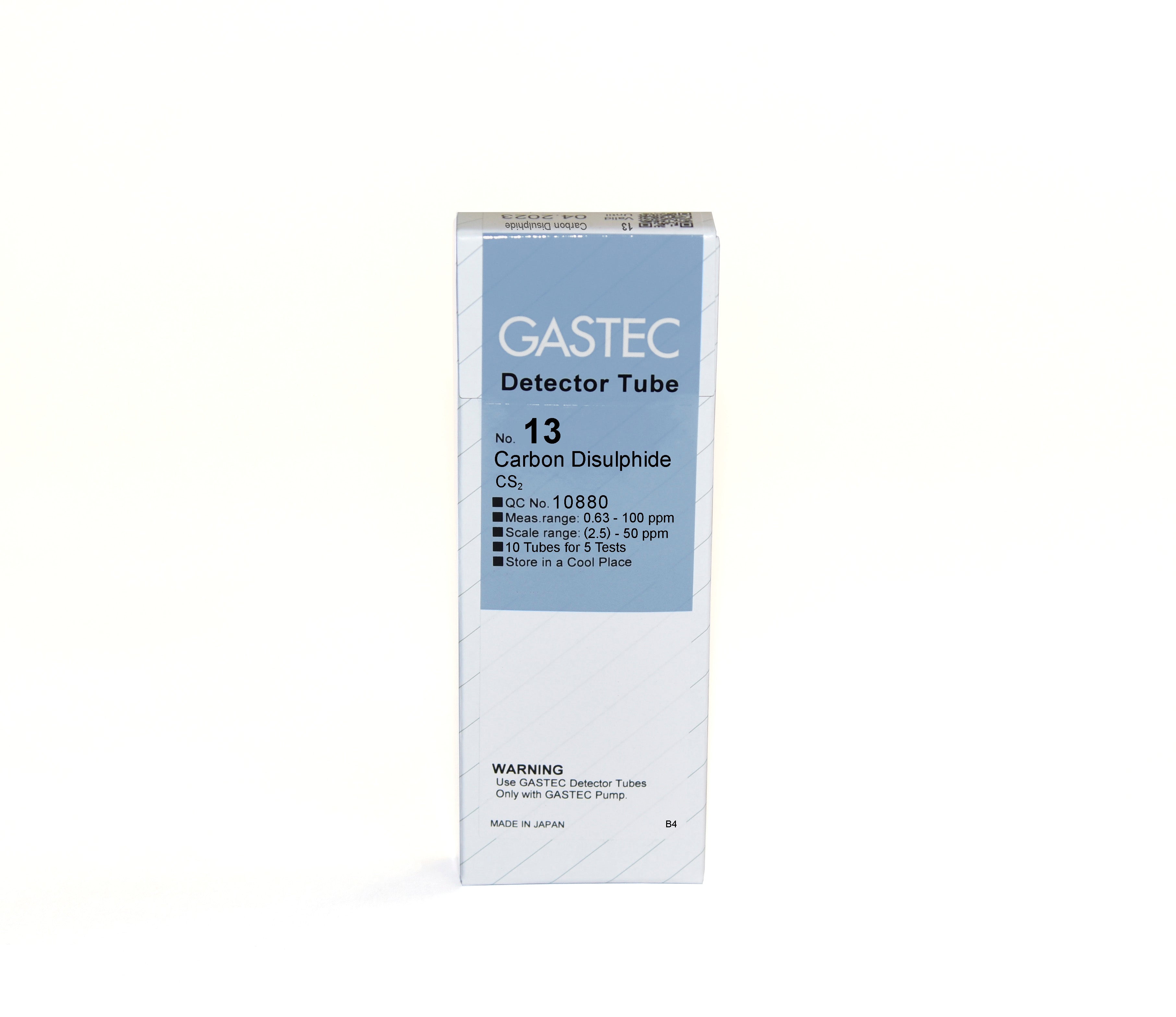 Gastec Carbon Disulfide 0.63-100ppm Gas Detector Tube | Sampling Depot