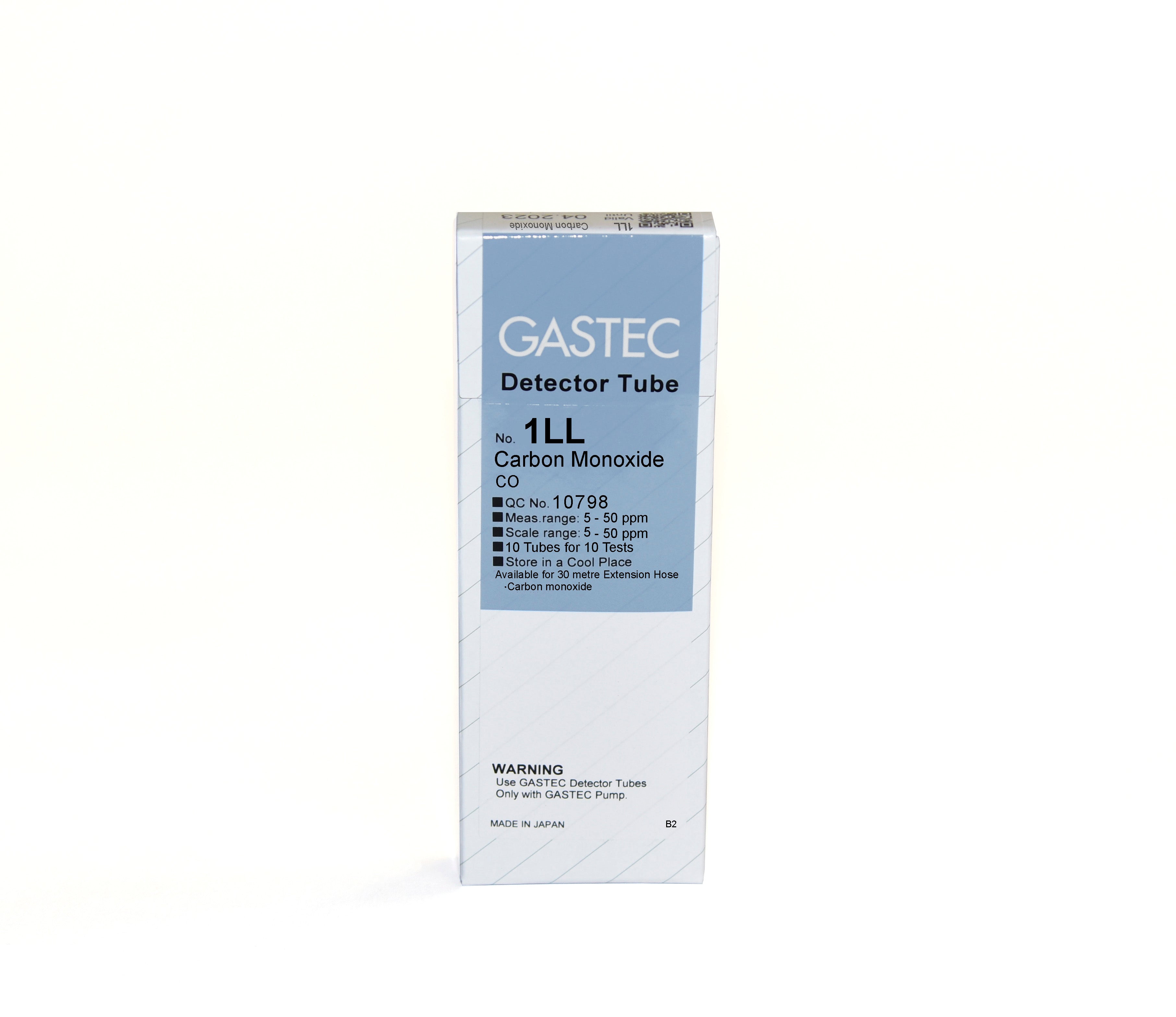Gastec Carbon Monoxide 5-50 ppm Gas Detector Tube | Sampling Depot