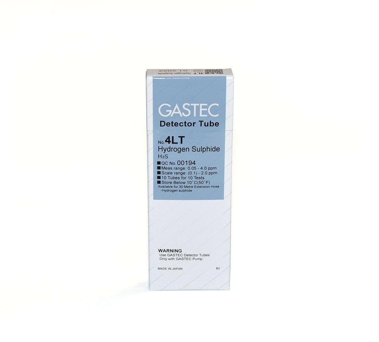 Gastec Hydrogen Sulfide 0.05-4 ppm Gas Detector Tube | Sampling Depot
