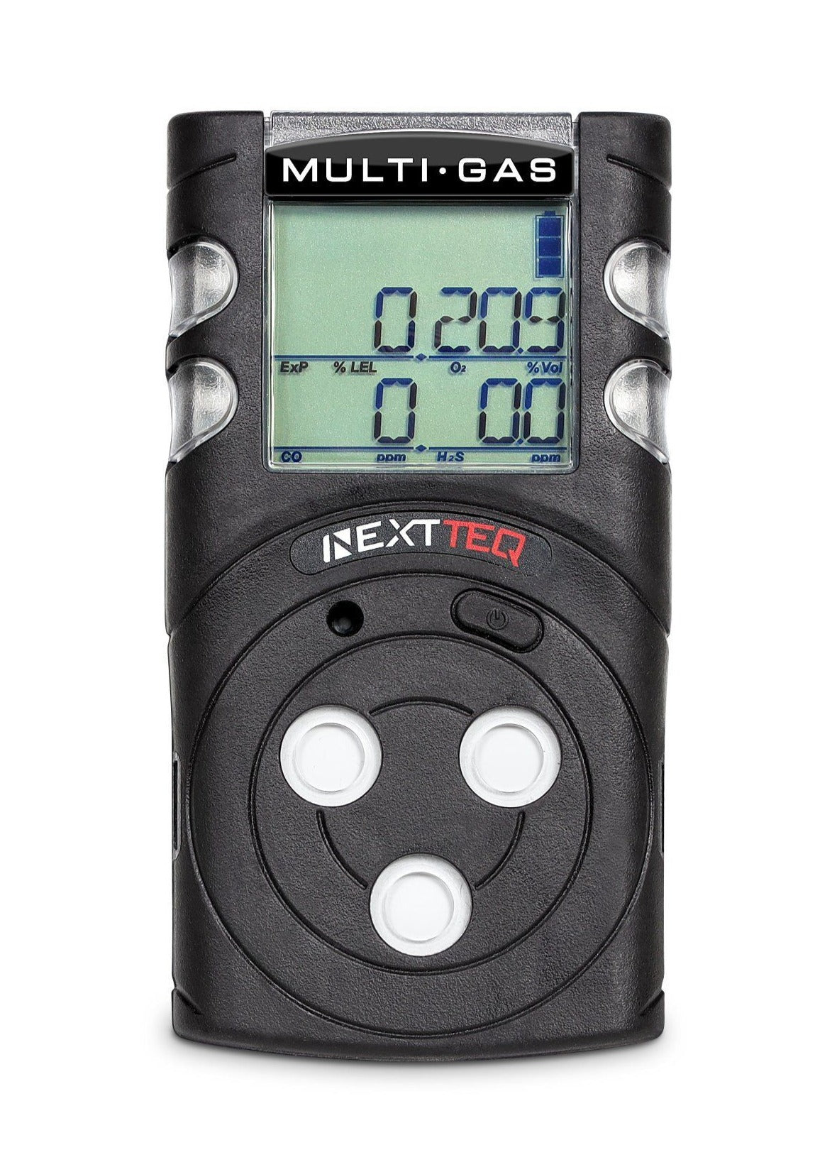 NextTeq Multi Gas Detector H2S, CO, O2, LEL-IR Sensor | Sampling Depot
